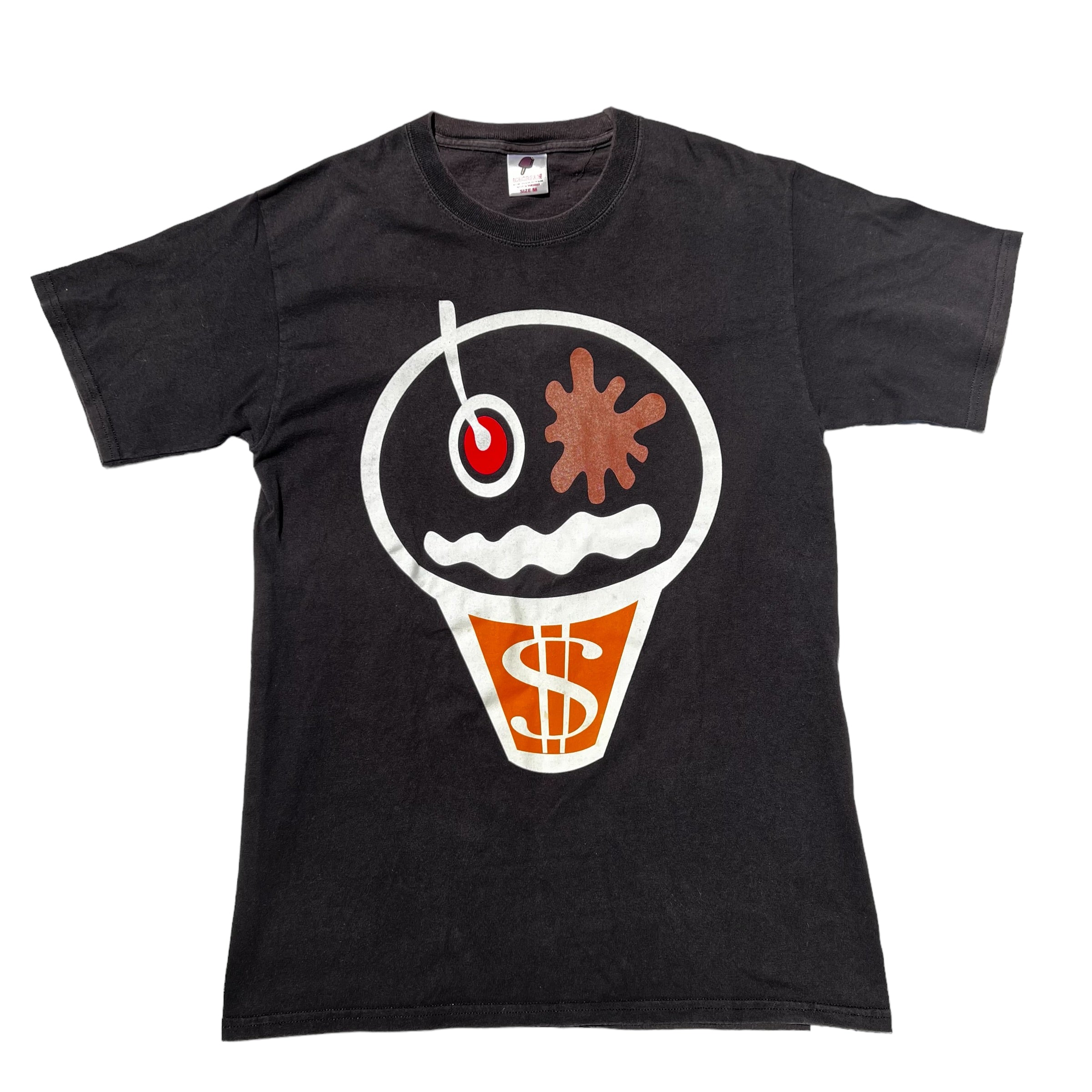 ICE CREAM MONEY CONE BLACK TEE BBC PHARRELL WILLIAMS NIGO ...